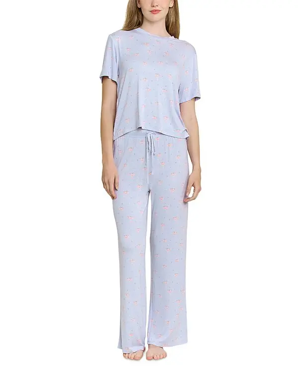 Honeydew Intimates Printed Pajama Set - Moonbeam Rose