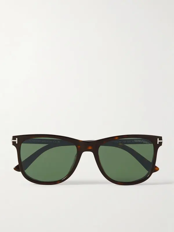 TOM FORD Sinatra D-frame Sunglasses - Tortoiseshell