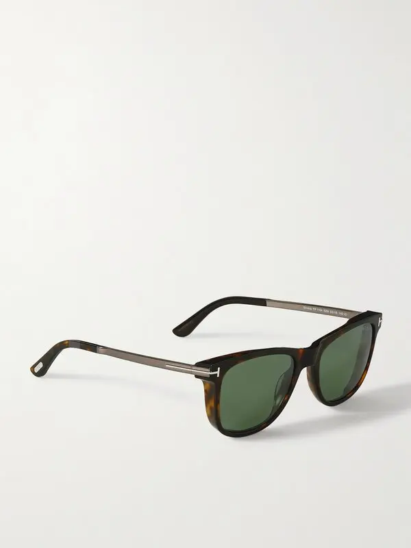 TOM FORD Sinatra D-frame Sunglasses - Tortoiseshell