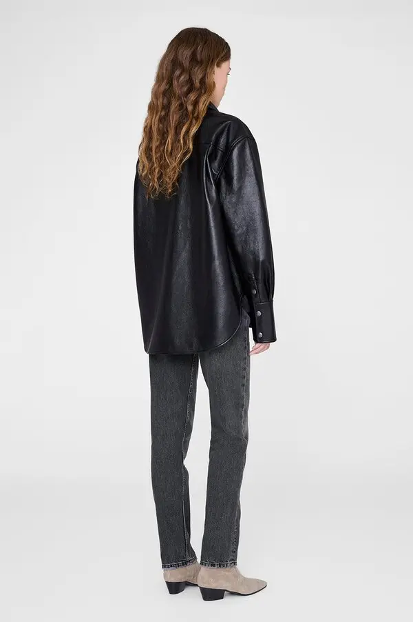 ANINE BING Dante Shirt - Black