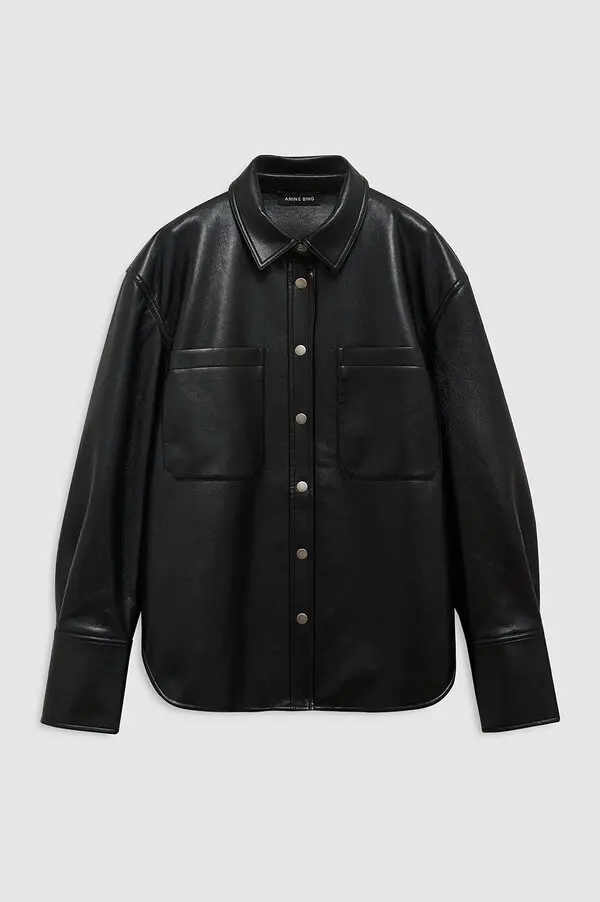 ANINE BING Dante Shirt - Black