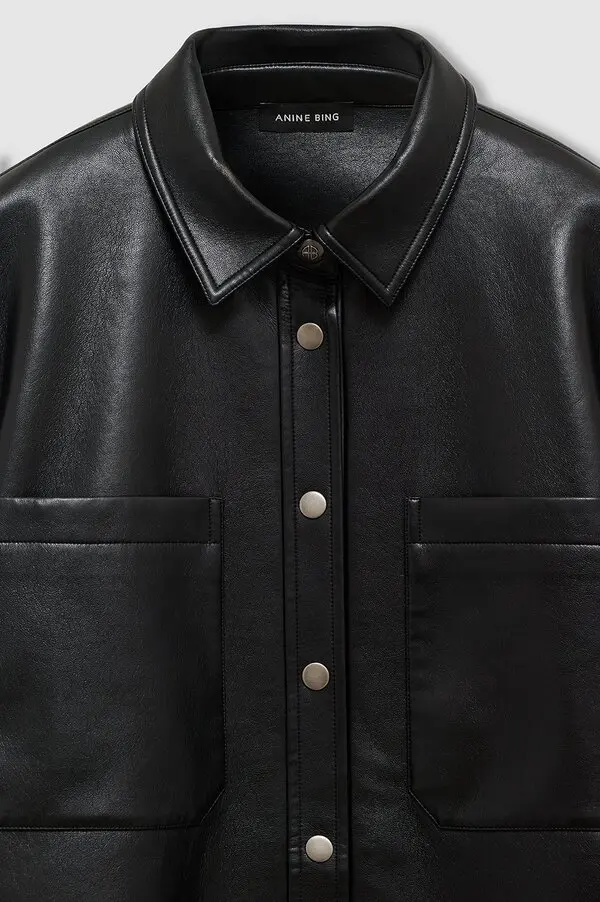 ANINE BING Dante Shirt - Black
