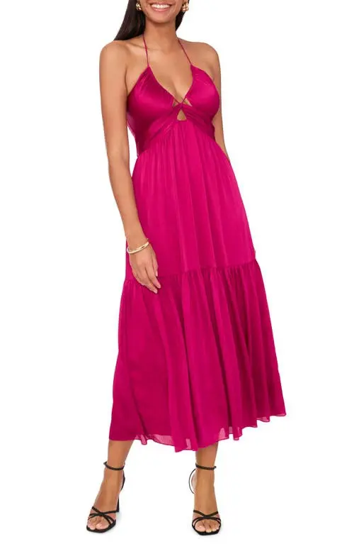 dahlia halter maxi dress Almais Dahlia Halter Gown