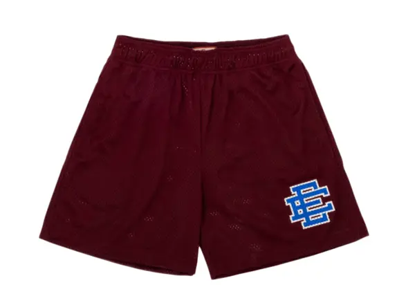 ERIC EMANUEL Ee Basic Shorts - Maroon/royal