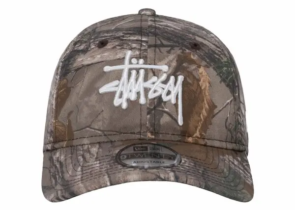 StÜssy New Era 9twenty Basic Strapback - Real Tree Edge