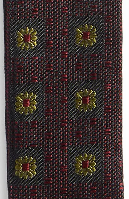 CLIFTON WILSON Floral Silk Suspenders