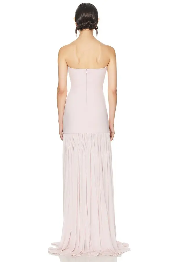 HELSA The Naomi Dress - Barely Pink