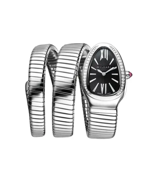 BVLGARI Serpenti Tubogas Watch - Black