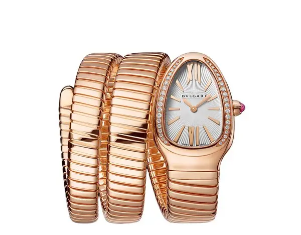 BVLGARI Serpenti Tubogas Watch - Rose Gold