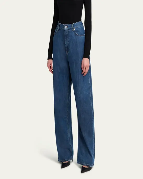 Valentino Garavani Wide-leg Jeans