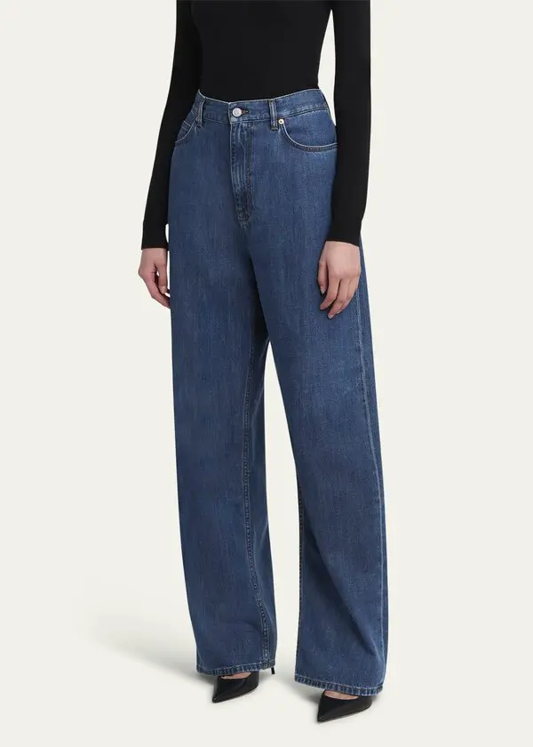 Valentino Garavani Wide-leg Jeans