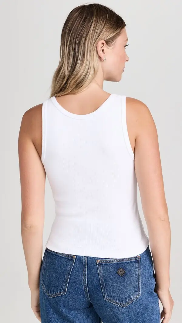 PERFECTWHITETEE V-neck Ribbed Tank
