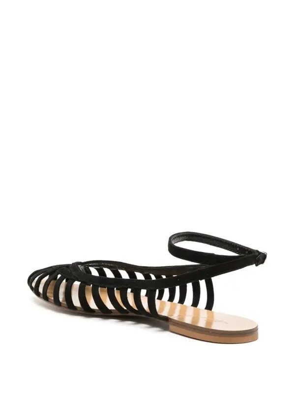 ANNA F. 513 Suede Sandals