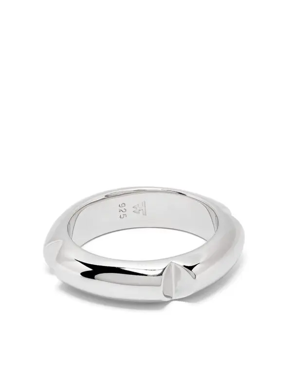 Tom Wood Kimberlite Dented Ring - Silver