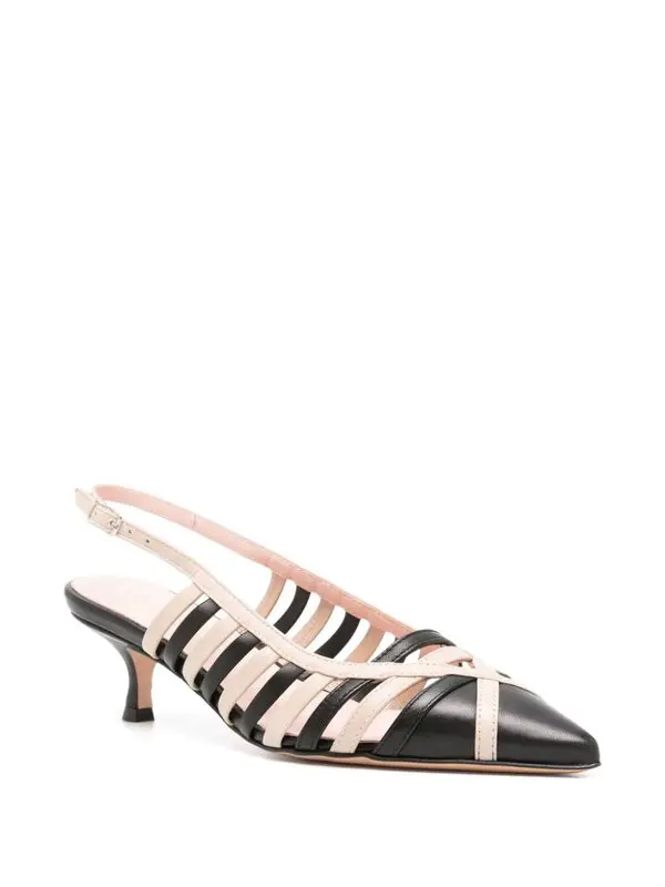 ANNA F. 60mm Leather Pumps