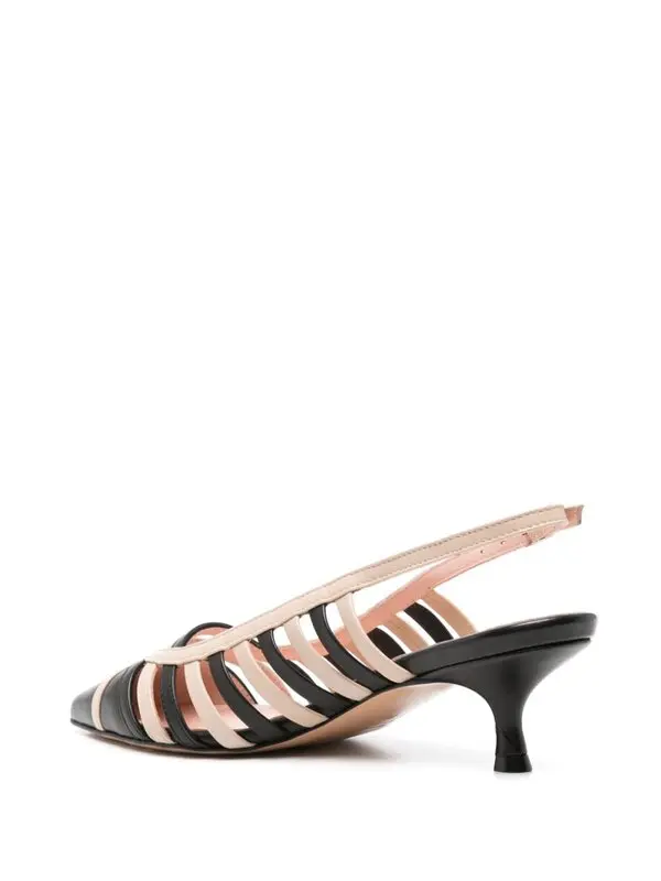 ANNA F. 60mm Leather Pumps