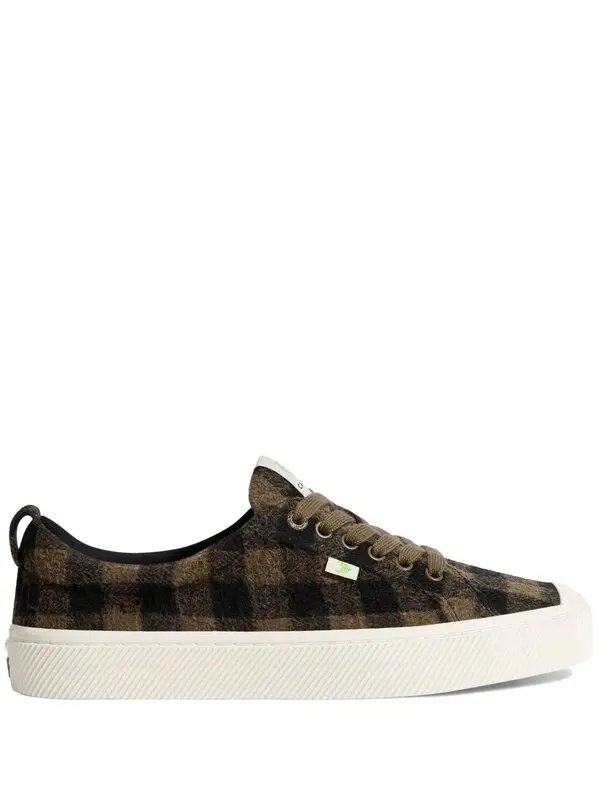 Cariuma Oca Plaid Sneakers - Brown