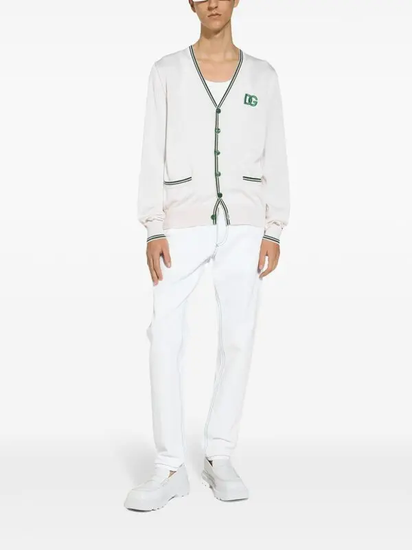 Dolce & Gabbana Regular Fit Jeans - White