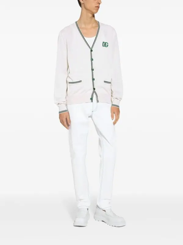 Dolce & Gabbana Regular Fit Jeans - White