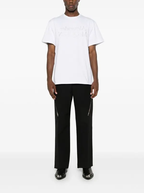 Alexander McQueen Logo-print Cotton T-shirt