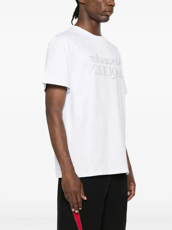 Alexander McQueen Logo-print Cotton T-shirt