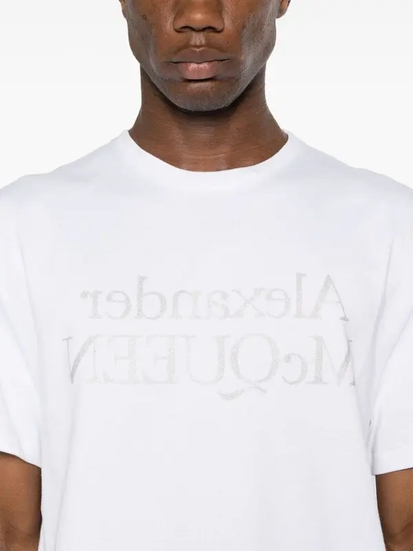 Alexander McQueen Logo-print Cotton T-shirt