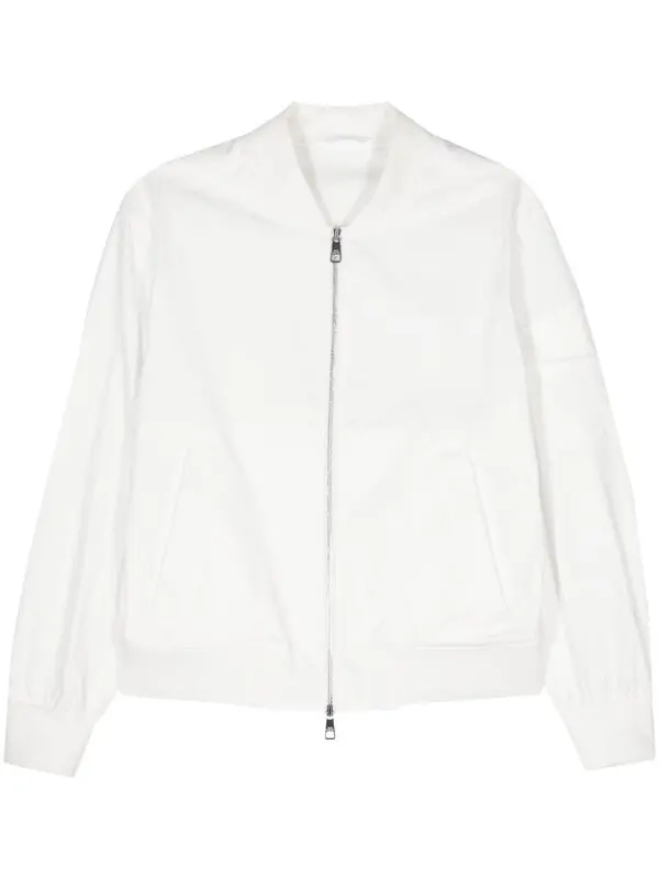 Neil Barrett Skinny Bomber Jacket - White