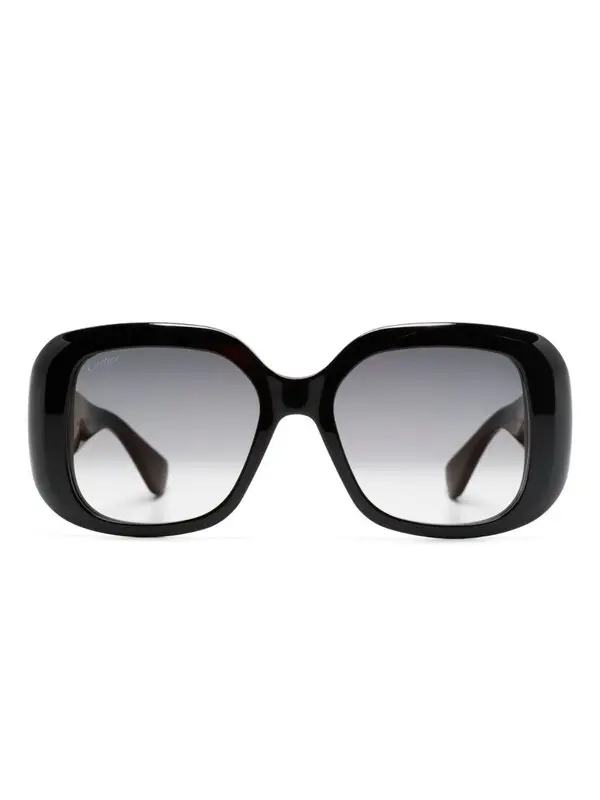 CARTIER Panthère Classic Square Sunglasses - Black