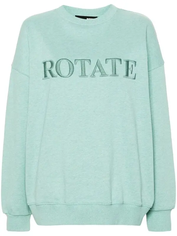ROTATE BY BIRGER CHRISTENSEN Logo-embroidered Sweatshirt