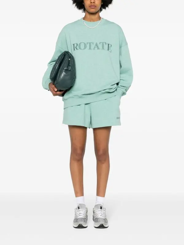 ROTATE BY BIRGER CHRISTENSEN Logo-embroidered Sweatshirt