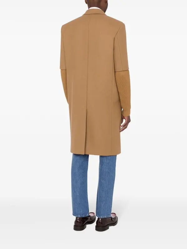 Moschino Notched-lapels Single-breasted Coat