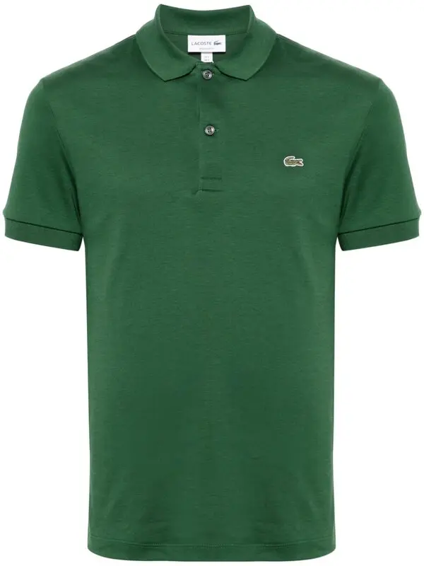 Lacoste Logo-patch Jersey Polo Shirt
