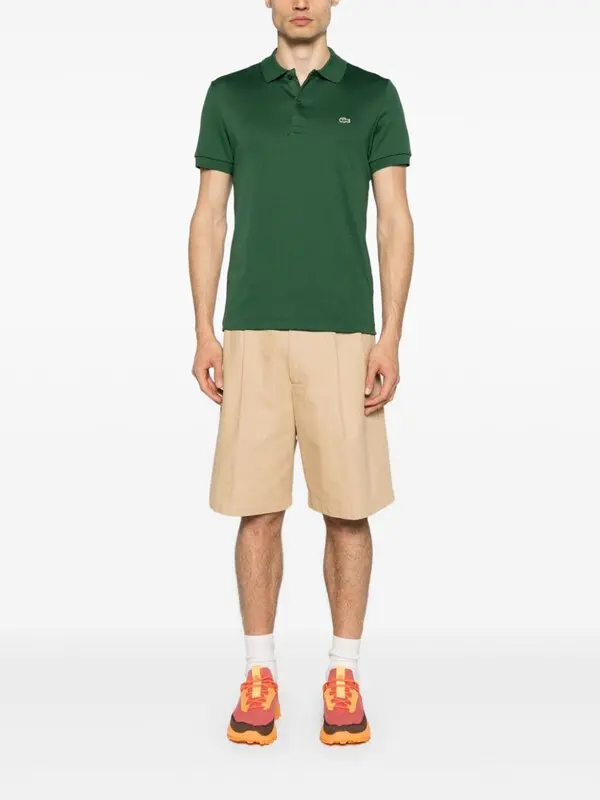 Lacoste Logo-patch Jersey Polo Shirt