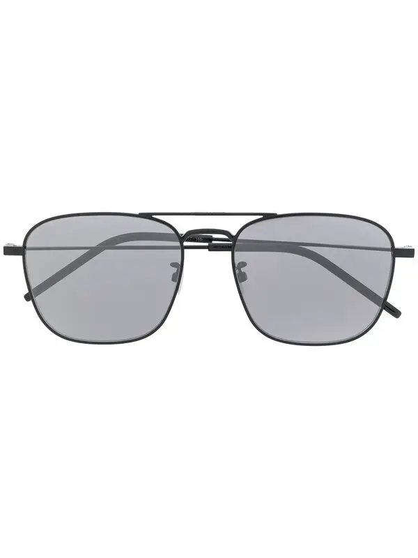 Saint Laurent Sl309 Aviator-style Sunglasses - Black
