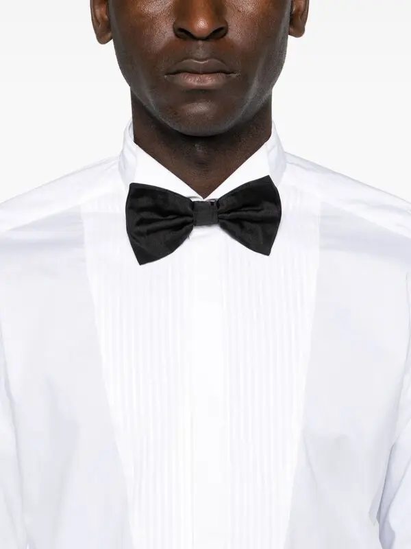 TINTORIA MATTEI 954 Pintuck-detail Buttoned Shirt