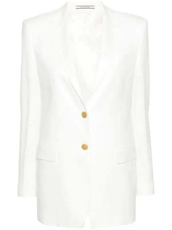 Tagliatore Single-breasted Jacquard Blazer