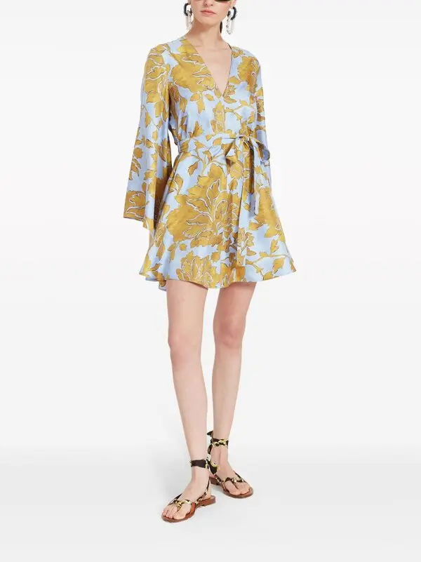 La DoubleJ Magnifico Silk Minidress
