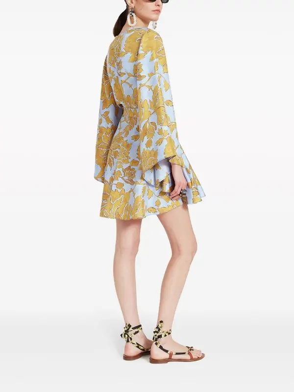 La DoubleJ Magnifico Silk Minidress