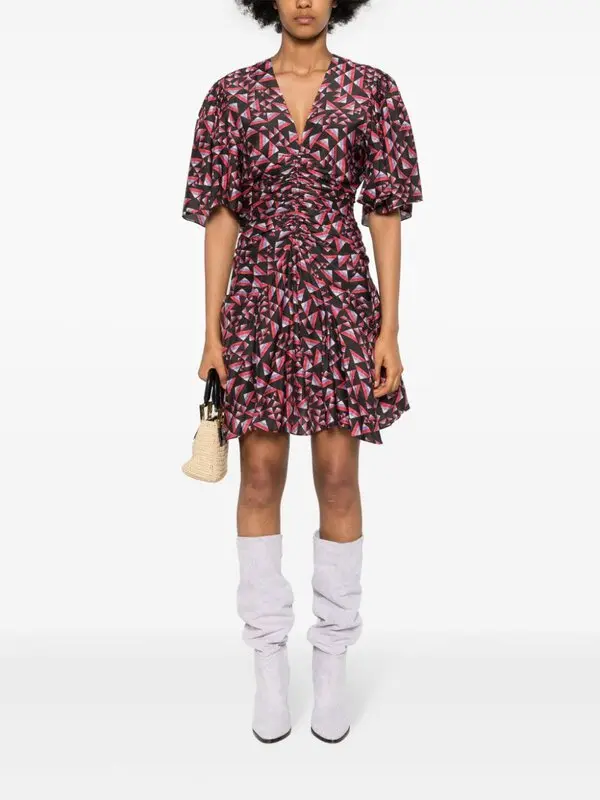 Isabel Marant Étoile Lienne Mini Dress - Black