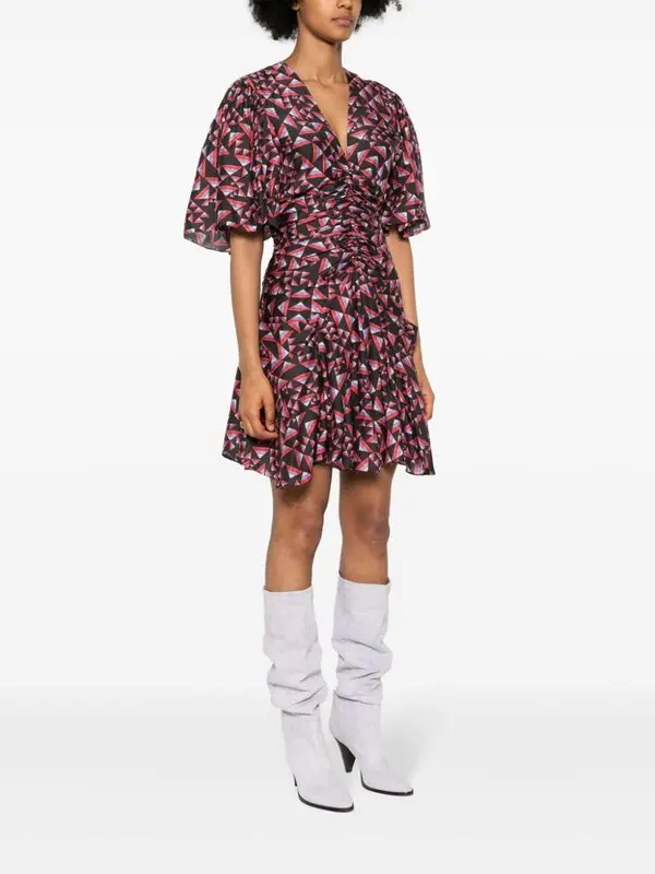 Isabel Marant Étoile Lienne Mini Dress - Black