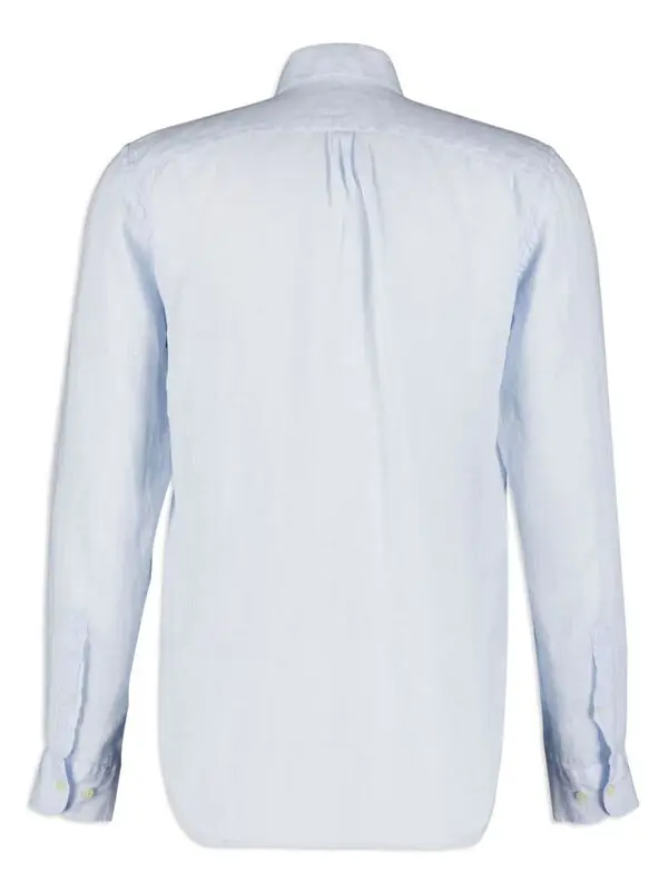 120% Lino Linen Shirt - Blue
