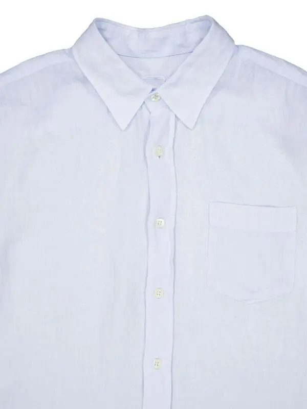 120% Lino Linen Shirt - Blue