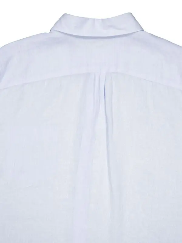 120% Lino Linen Shirt - Blue