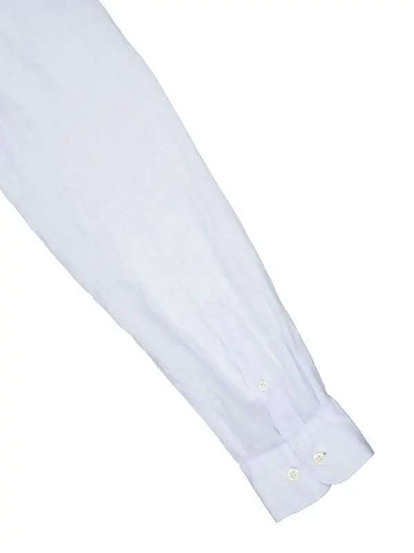 120% Lino Linen Shirt - Blue