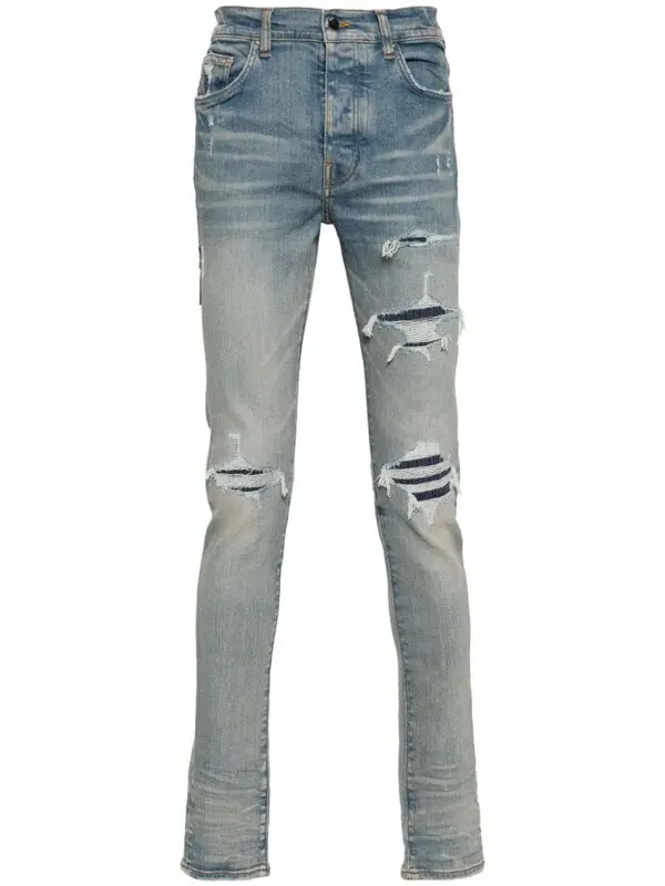 Amiri Distressed Skinny Jeans