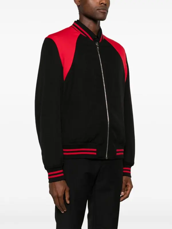 Alexander McQueen Two-tone Reversible Bomber Jacket