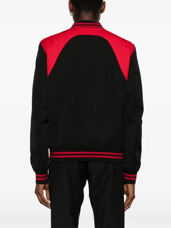 Alexander McQueen Two-tone Reversible Bomber Jacket