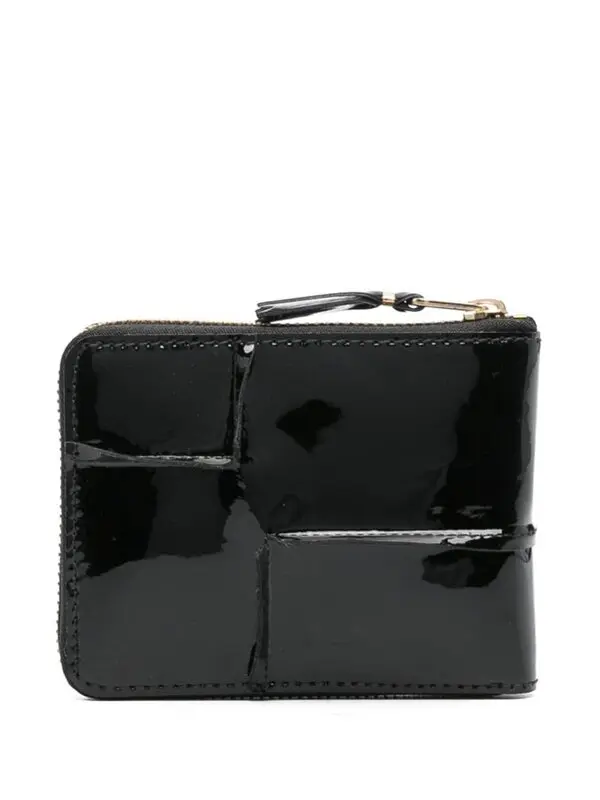Comme Des Garçons Reversed Hem Leather Wallet