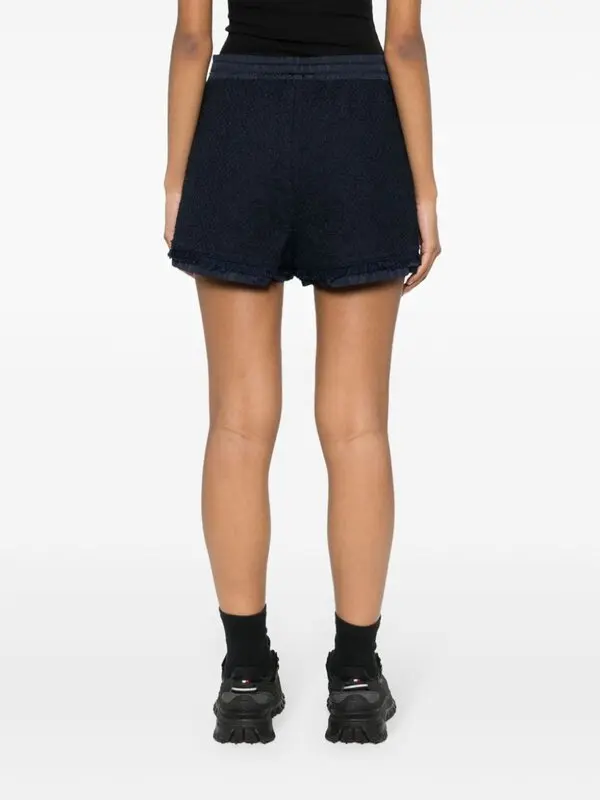 Moncler Logo-patch Tweed Shorts