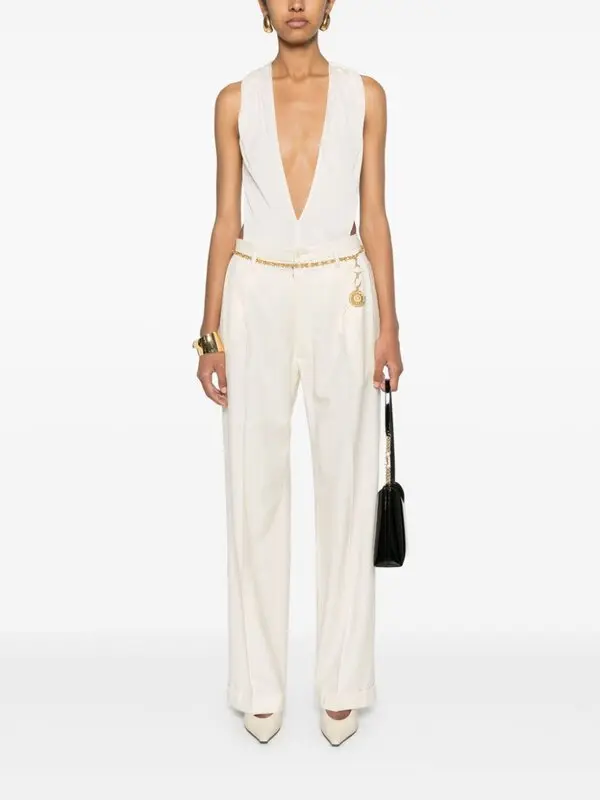 Saint Laurent Plunging V-neck Body